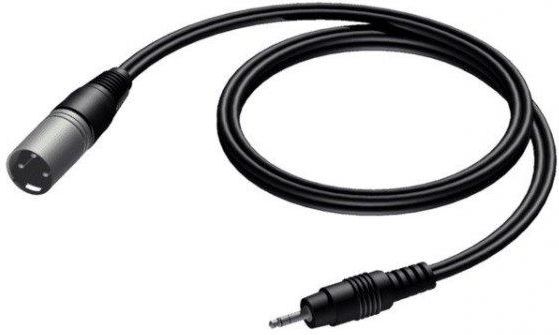PROCAB Kabel XLR męski - 3.5 mm mini jack męski stereo 3m - Opinie i ...