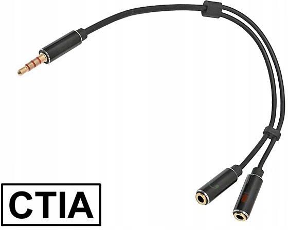 Vitalco Adapter Ctia Jack 3.5/4P/wt-2x3.5/gn 0.2m - Opinie i ceny na ...