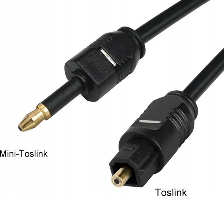 Wulkancenpl KABEL TOSLINK - OPTYCZNY JACK MINI TOSLINK T-J 3M - Opinie ...