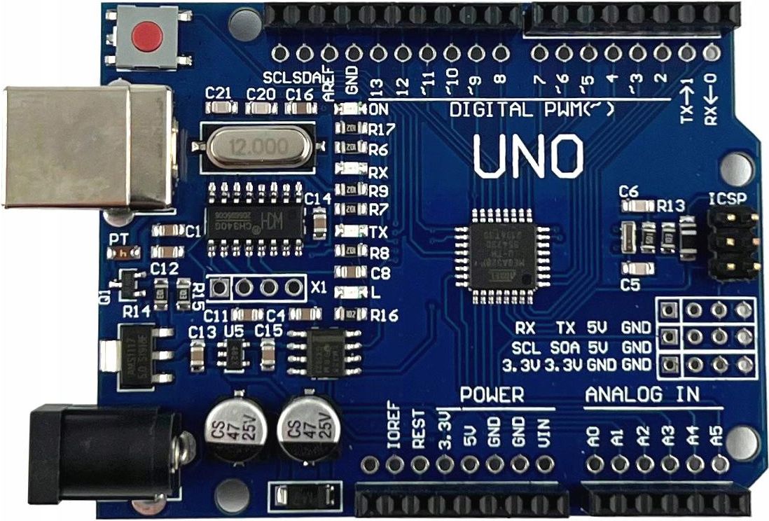 Mikrokontroler ACS ARDUINO UNO R3 , CH340 , ATMEGA328P , ZESTAW ...