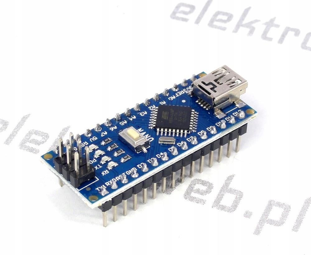 Mikrokontroler ELEKTROWEB ARDUINO NANO V3.0 MINIUSB ATMEGA328 AVR CH340 ...