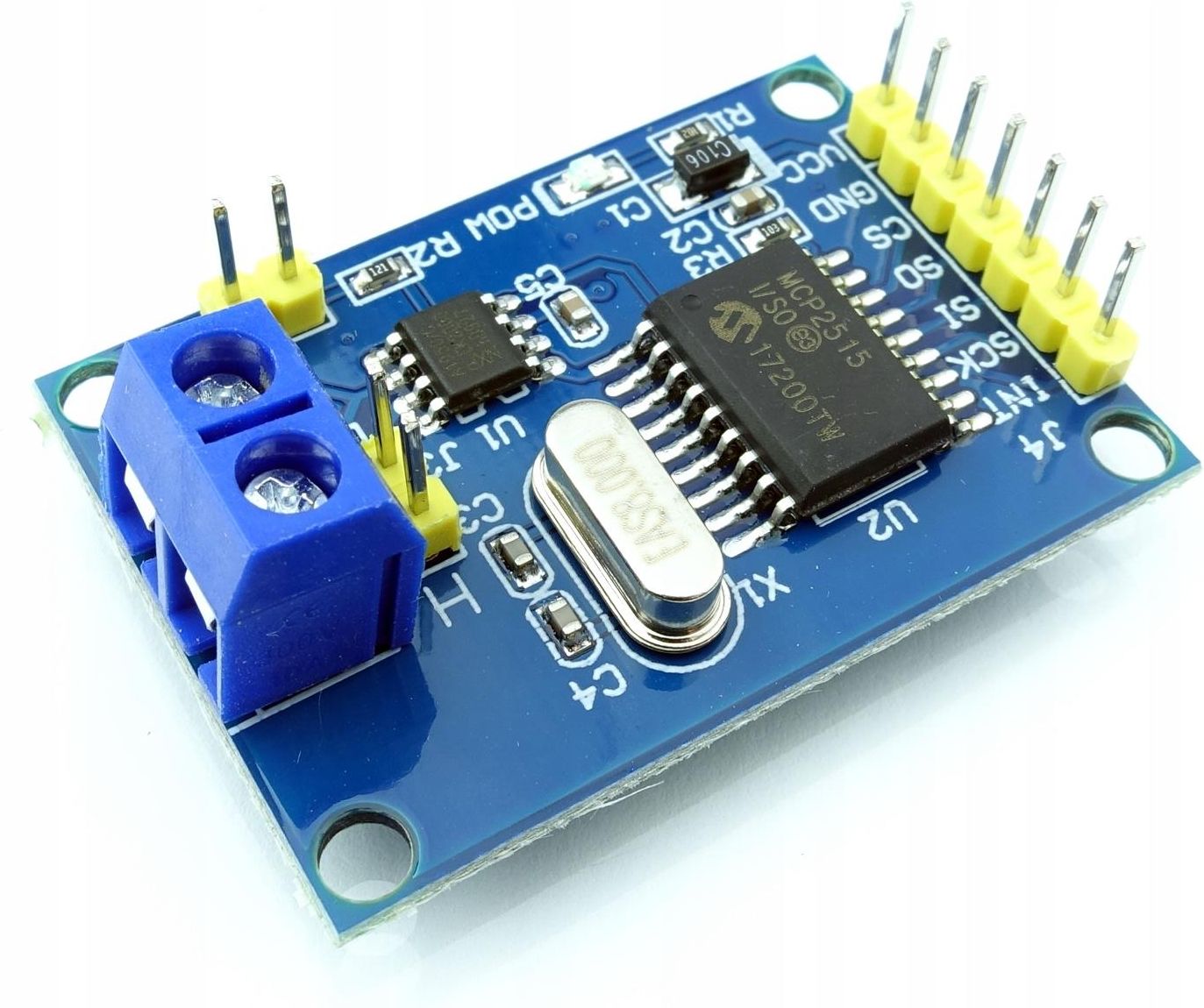 Mikrokontroler ELEKTROWEB MODUŁ CAN-BUS MCP2515 TJA1050 SPI RA044 ...