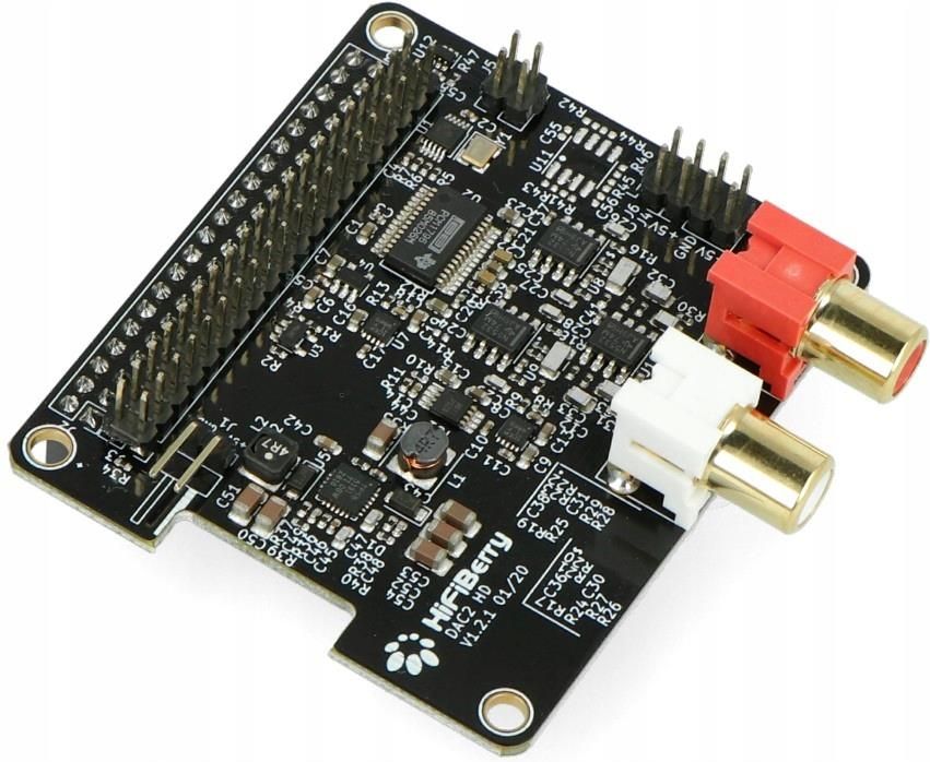 Mikrokontroler HIFIBERRY DAC2 HD KARTA DŹWIĘKOWA DLA RASPBERRY PI BD ...