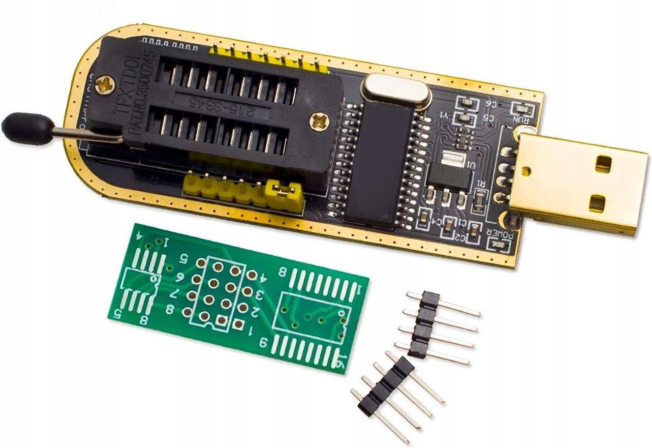 Mikrokontroler ELEKTROWEB PROGRAMATOR CH341A SPI FLASH EEPROM BIOS USB ...