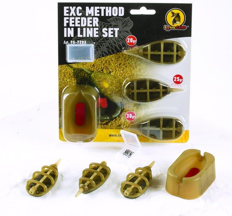 Extra Carp Method Feeder Set 20,25,30G + Mould (Iczf757203) - Ceny i ...