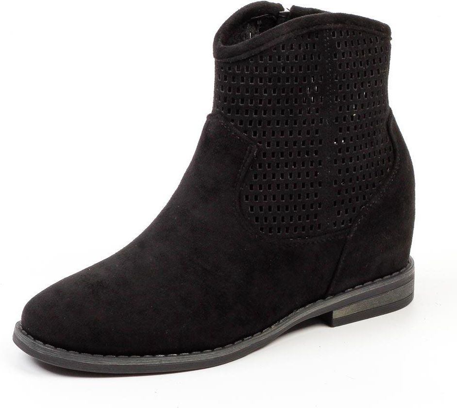 Czarne wiosenne botki damskie S.BARSKI 208-3 - Ceny i opinie - Ceneo.pl