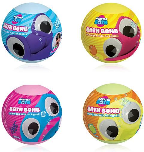 Monster Bath Musujące Kule Do Kąpieli Zmieniające Kolor 100 g - Opinie ...