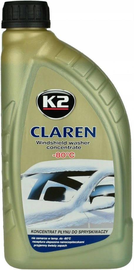 K2 Płyn Zimowy Do Spryskiwaczy Claren 80C 1L - Opinie i ceny na Ceneo.pl