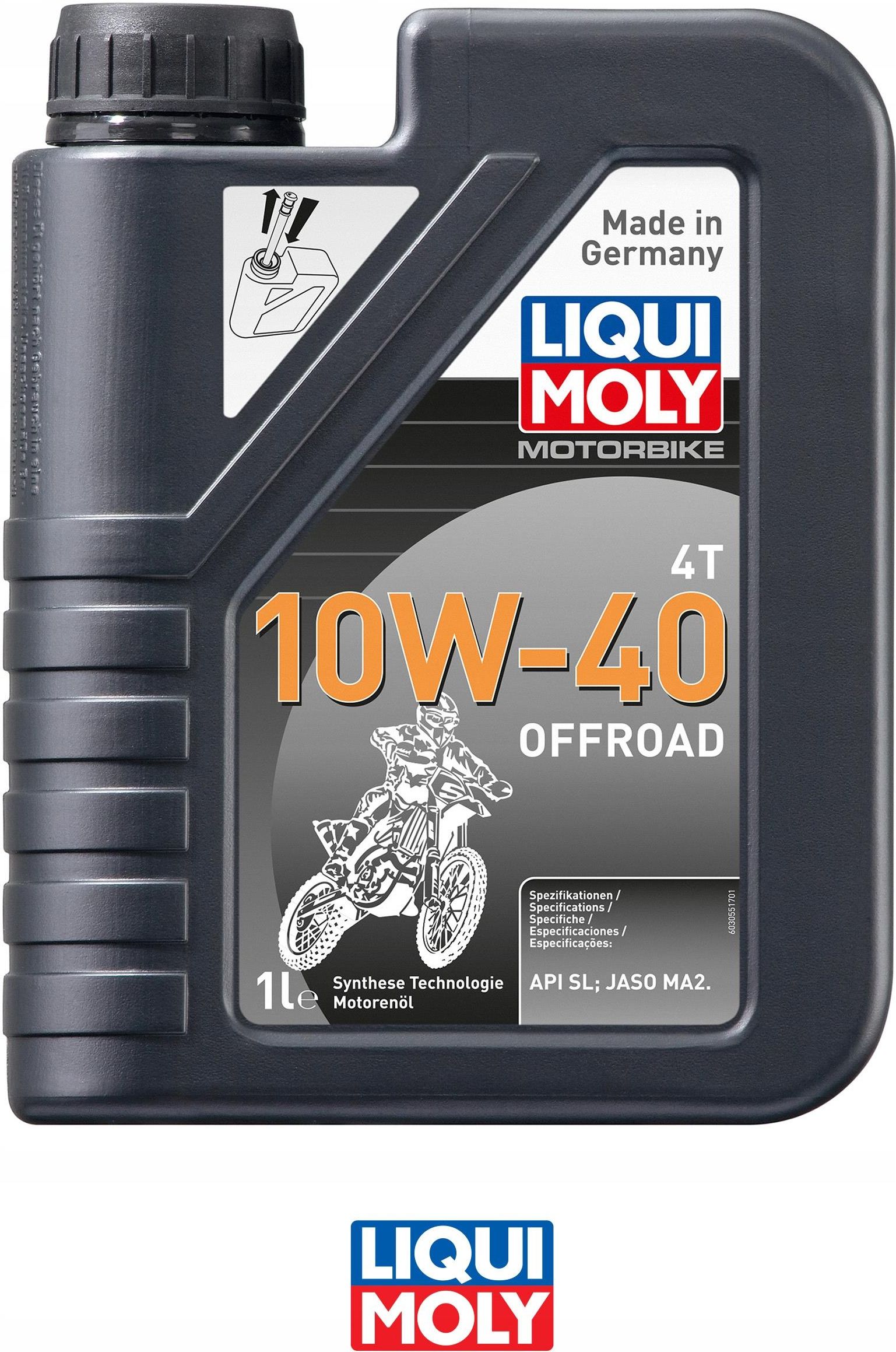 Olej silnikowy Liqui Moly Olej 10W-40 Motorbike 4T Offroad 1L - Opinie ...