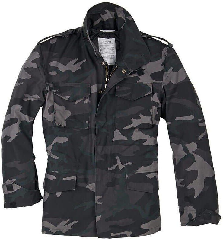 Surplus Kurtka Myśliwska Męska M65 Classic 2W1 Us Army Black Camo Brązowy Czarny Khaki 2Xl ...
