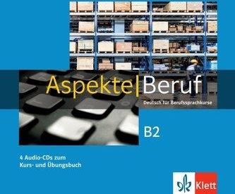 Aspekte Beruf B2. 4 Audio-CDs zum Kurs- und Übungsbuch Gerhard, Corinna - Literatura ...