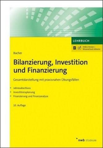 Bilanzierung, Investition und Finanzierung Bacher, Urban - Literatura ...
