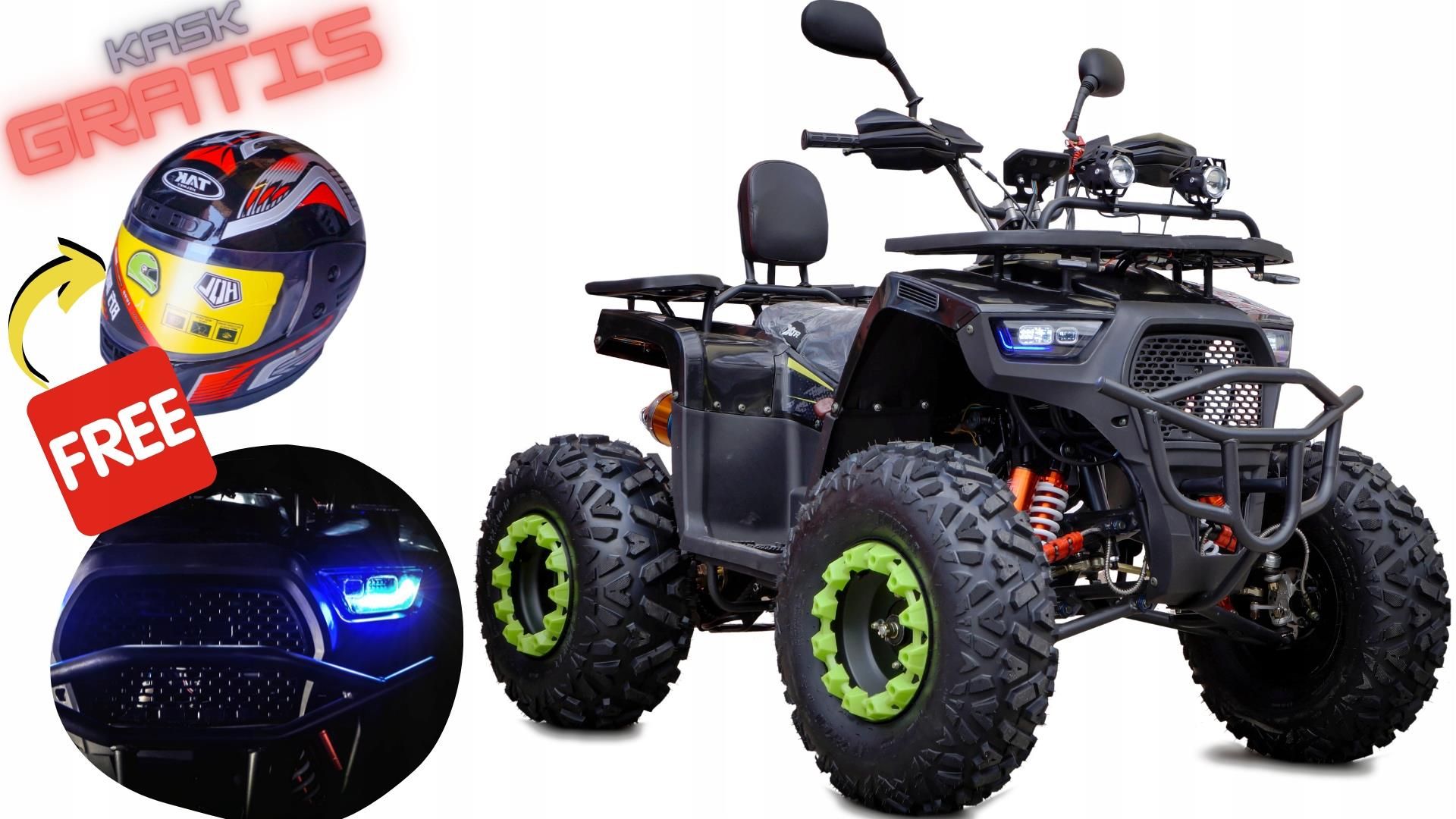 Quad ATV HURRICANE PRO 250 4T AUTOMAT Hak LED LCD - Opinie i ceny na ...