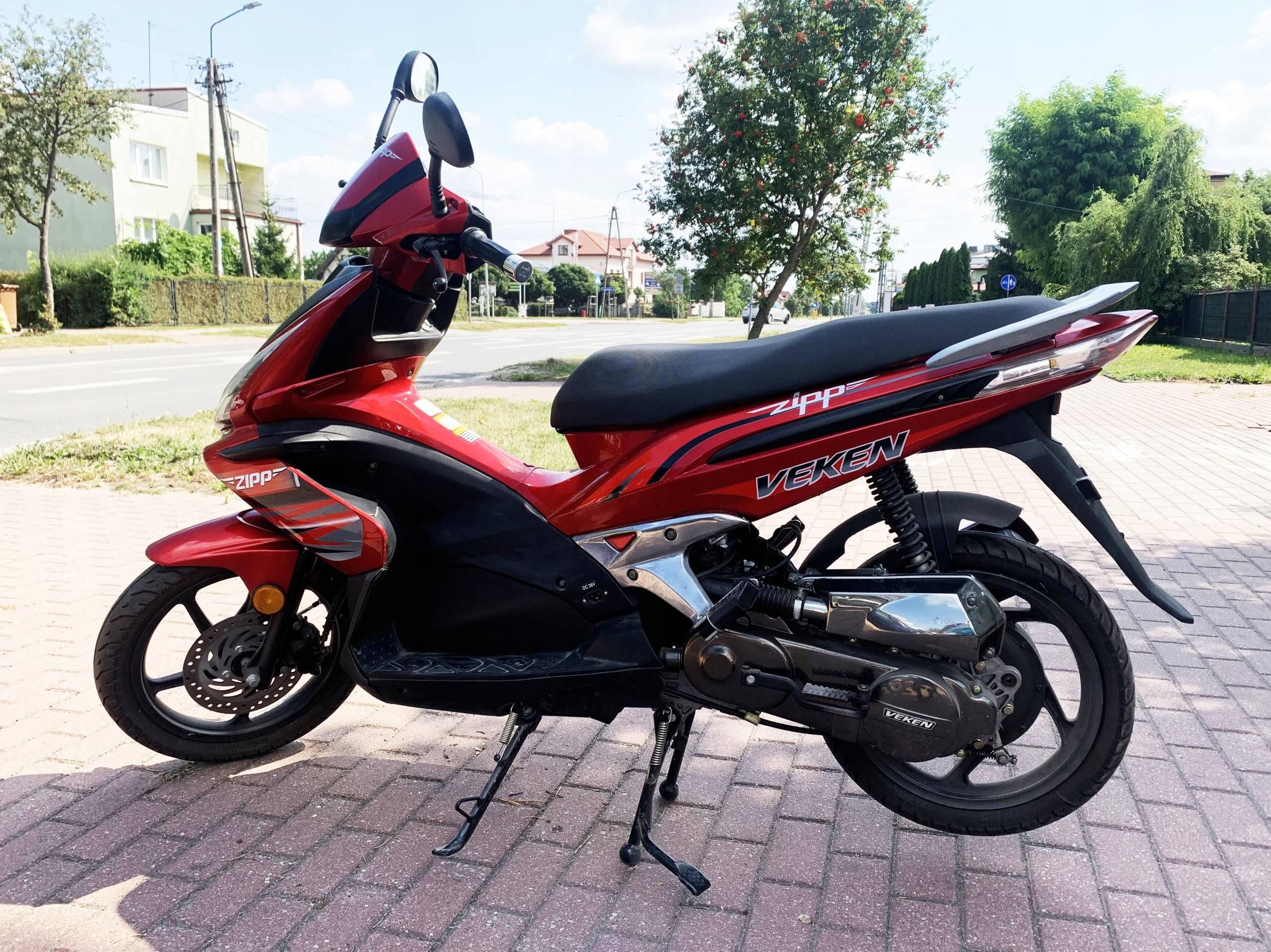 SKUTER MOTOCYKL ZIPP VAKEN 50 IDEALNY HYBRYDOWY - Opinie i ceny na Ceneo.pl