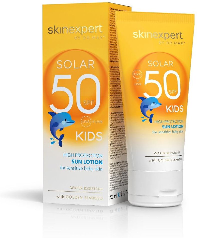 Dr.Max Pharma Skin Expert By Dr.Max Solar Sun Lotion Spf 50 Kids 200Ml ...