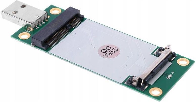 Adapter Mini Pci-e Usb Wwan Sim Lte Gsm Hspa Gps - Opinie i ceny na ...