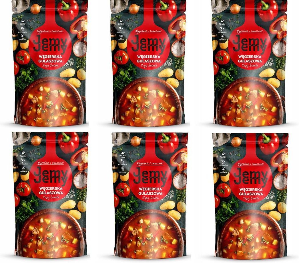 6 x Zupa Węgierska gulaszowa 400g Jemy Jemy - Ceny i opinie - Ceneo.pl