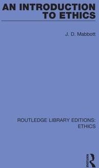 An Introduction to Ethics (Mabbott J. D.) - Literatura obcojęzyczna ...