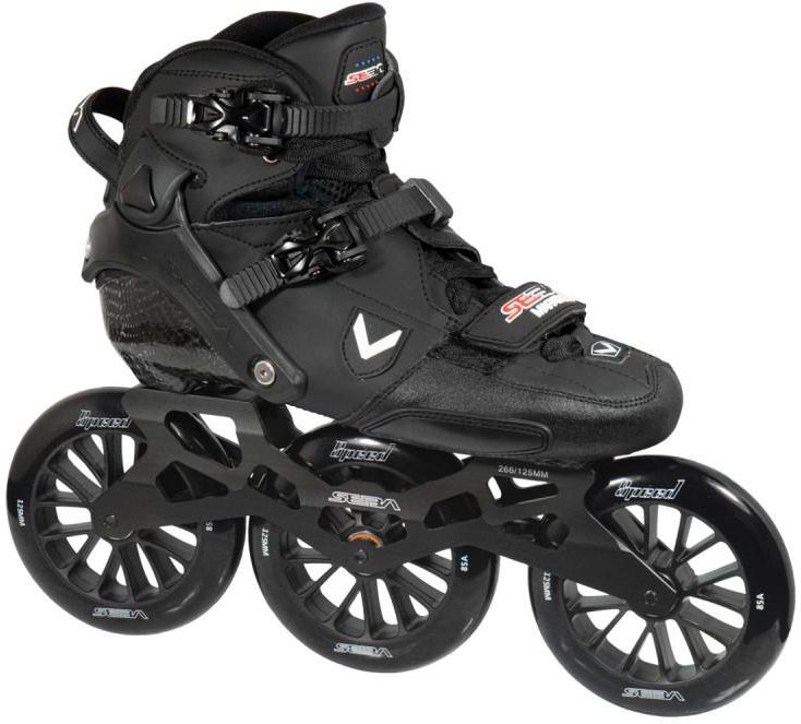 Rolki Seba Marathon 125 Czarne - Cena i Opinie - Ceneo.pl