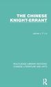 The Chinese Knight-Errant (Liu James J. y.) - Literatura obcojęzyczna ...