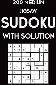 200 Medium Jigsaw Sudoku With Solution (Sudoku Puzzle Tewebook ...