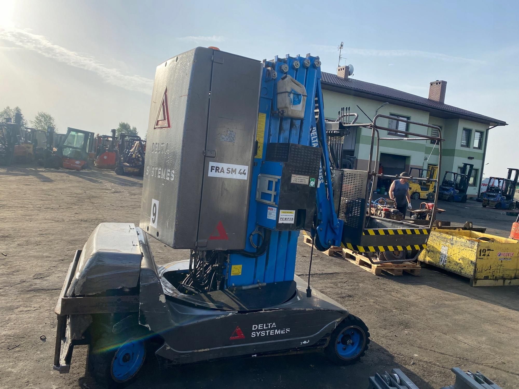 Podnośnik słupowy zwyżka TOUCAN 1200 wysięg 12m - Opinie i ceny na Ceneo.pl