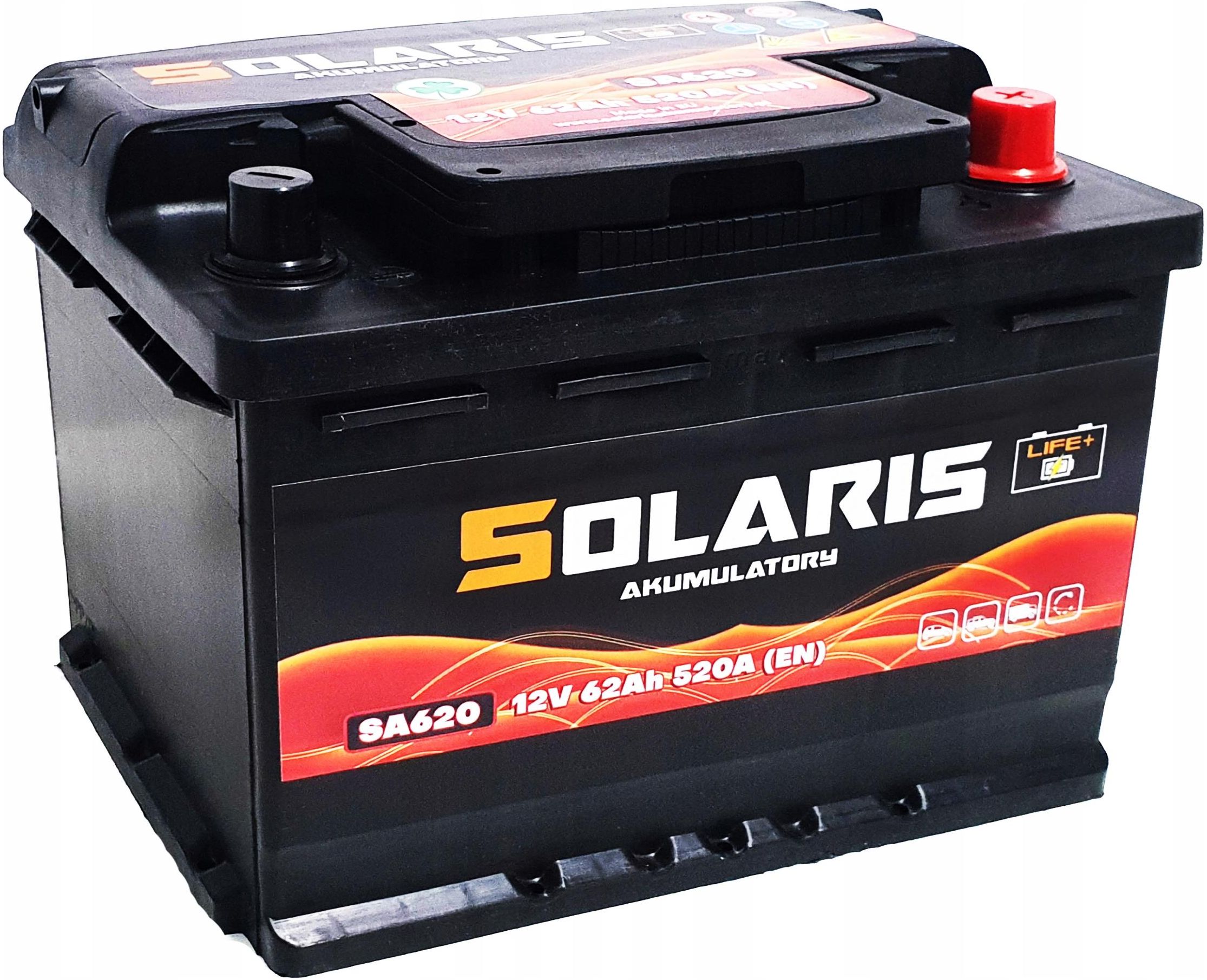 Solaris Akumulator 62Ah 520A Sa 60 620 - Opinie i ceny na Ceneo.pl