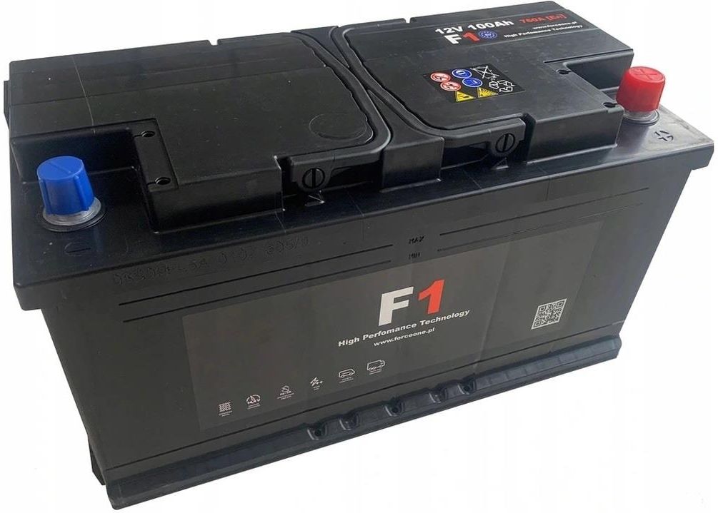 Megatex Akumulator F1 Force One 12V 100Ah 760A P Plus - Opinie i ceny ...
