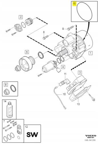 Volvo Oe Oring Aoc Haldex Oe Volvo 925263 - Opinie i ceny na Ceneo.pl
