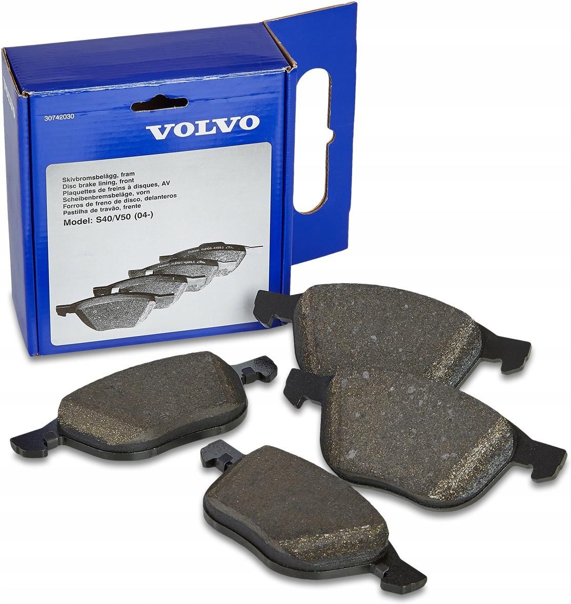 Klocki hamulcowe Volvo Oe Klocki Hamulcowe Przód C30 C70 S40 30742030 - Opinie i ceny na Ceneo.pl