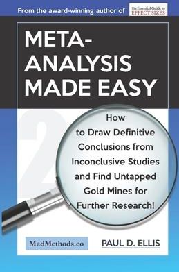 Meta-Analysis Made Easy (Ellis Paul D.) - Literatura obcojęzyczna ...