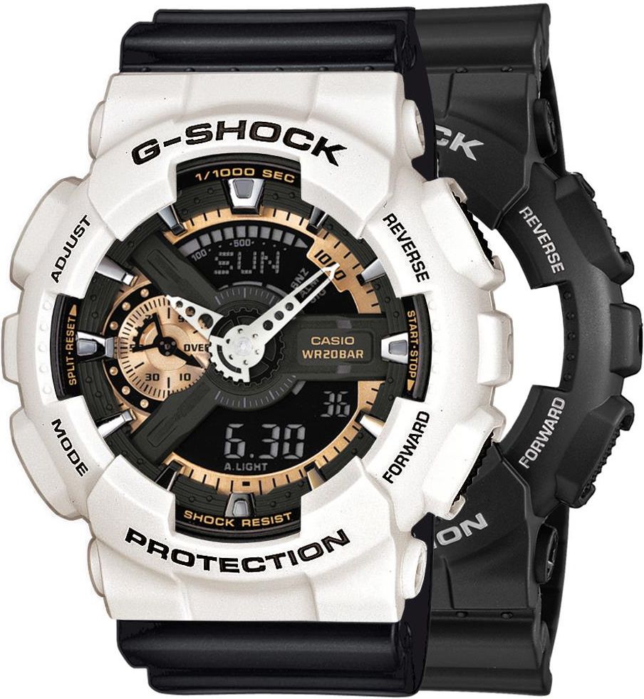 Casio G-Shock SET GA-110RG-1AER + BEZEL 10395292 PASEK 10347688 - Ceny ...