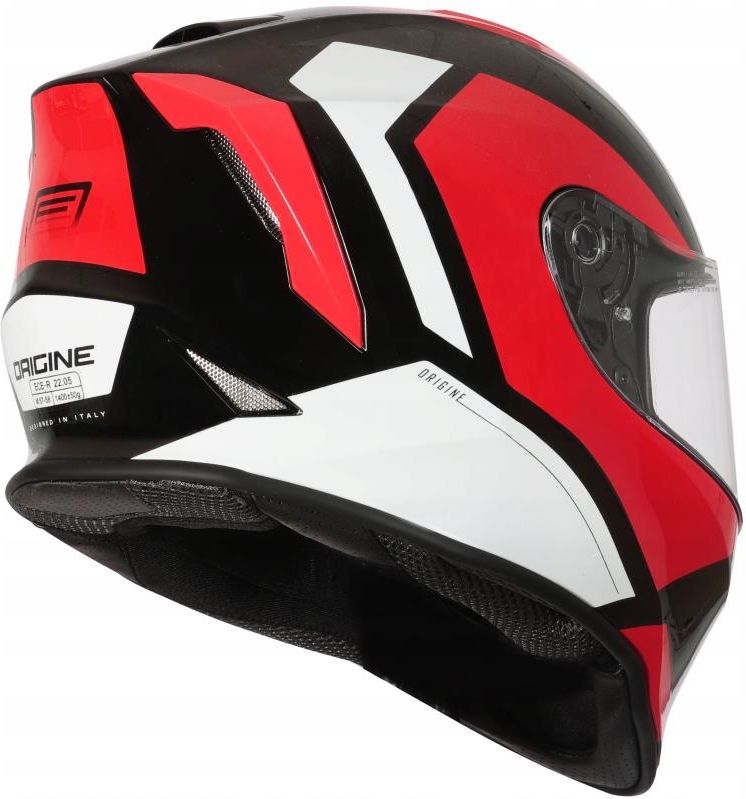 Kask motocyklowy Origine Dinamo Kids Bolt Red-Black Gloss Ym - Opinie i ...