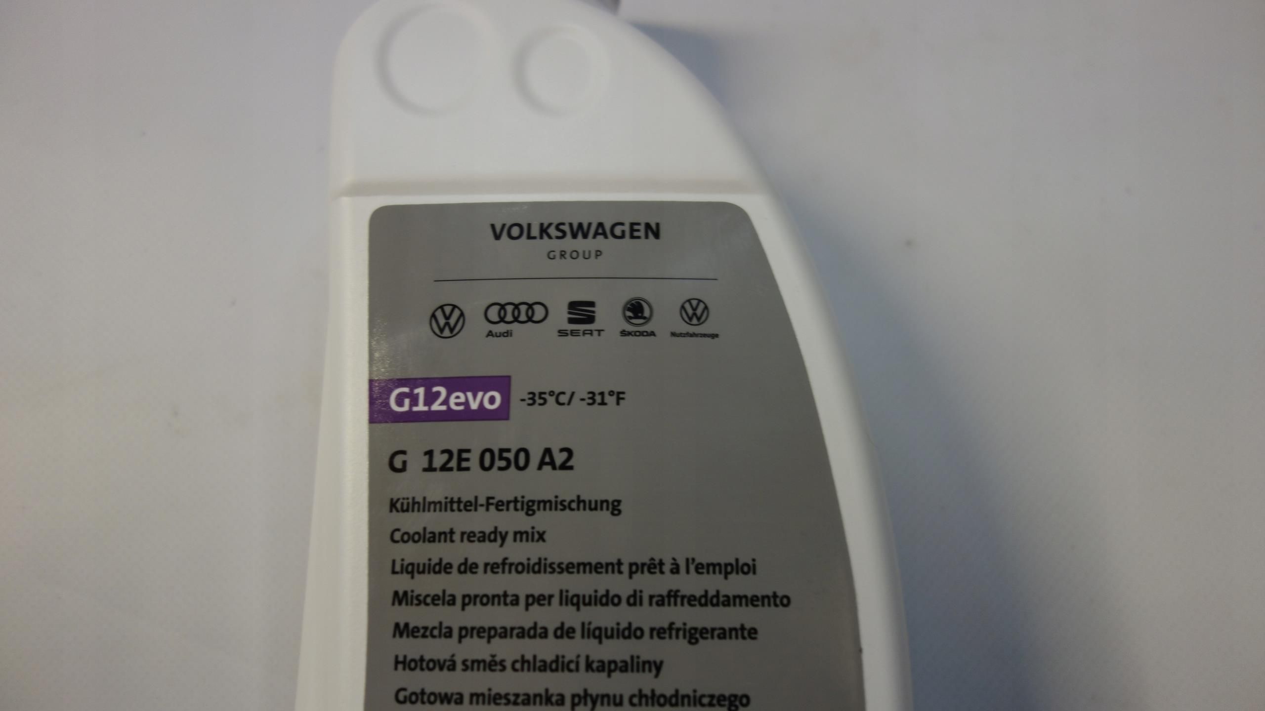 Volkswagen Oe G12E050A2 G12Evo Płyn Chłodniczy 1L 35 C - Opinie i ceny na Ceneo.pl