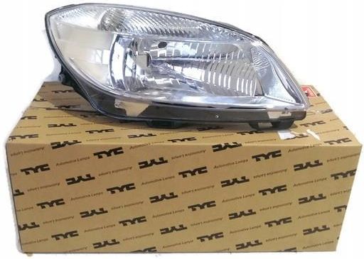 Lampa przednia Tyc Skoda Fabia Ii 10 Lift Reflektor Lampa Przód ...