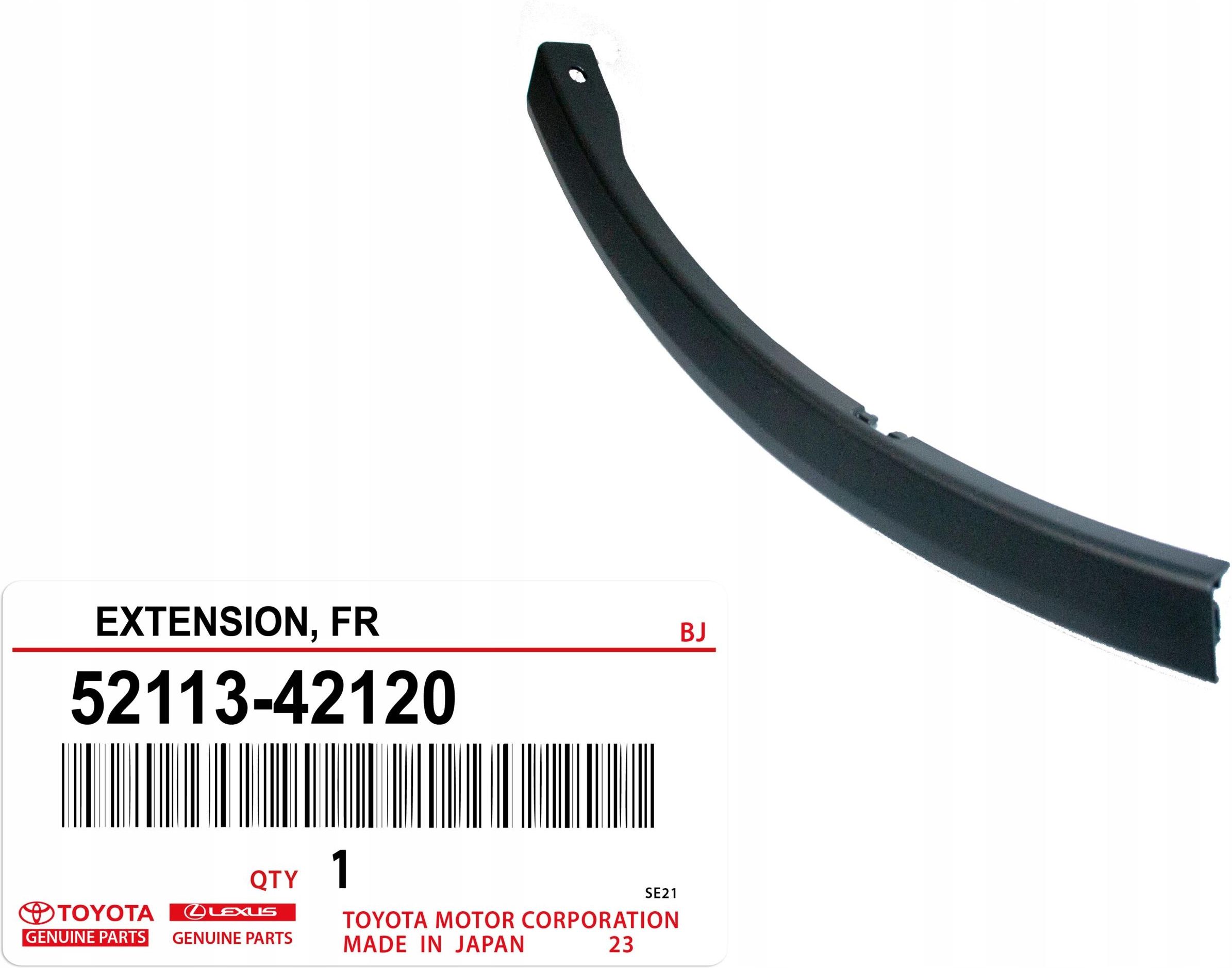 Listwa na zderzak Toyota Oe Listwa Zderzaka Przód Lewa Rav4 15 18 Oe ...