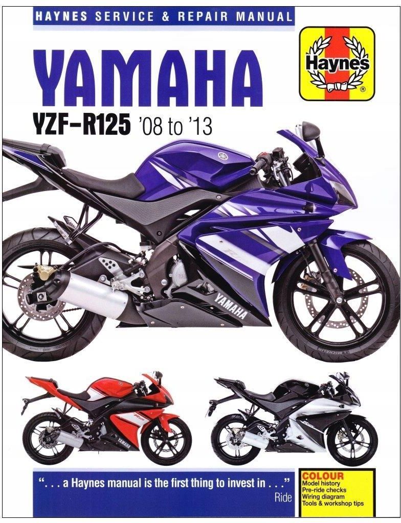 YAMAHA YZF-R125 08-13 - Literatura obcojęzyczna - Ceny i opinie - Ceneo.pl
