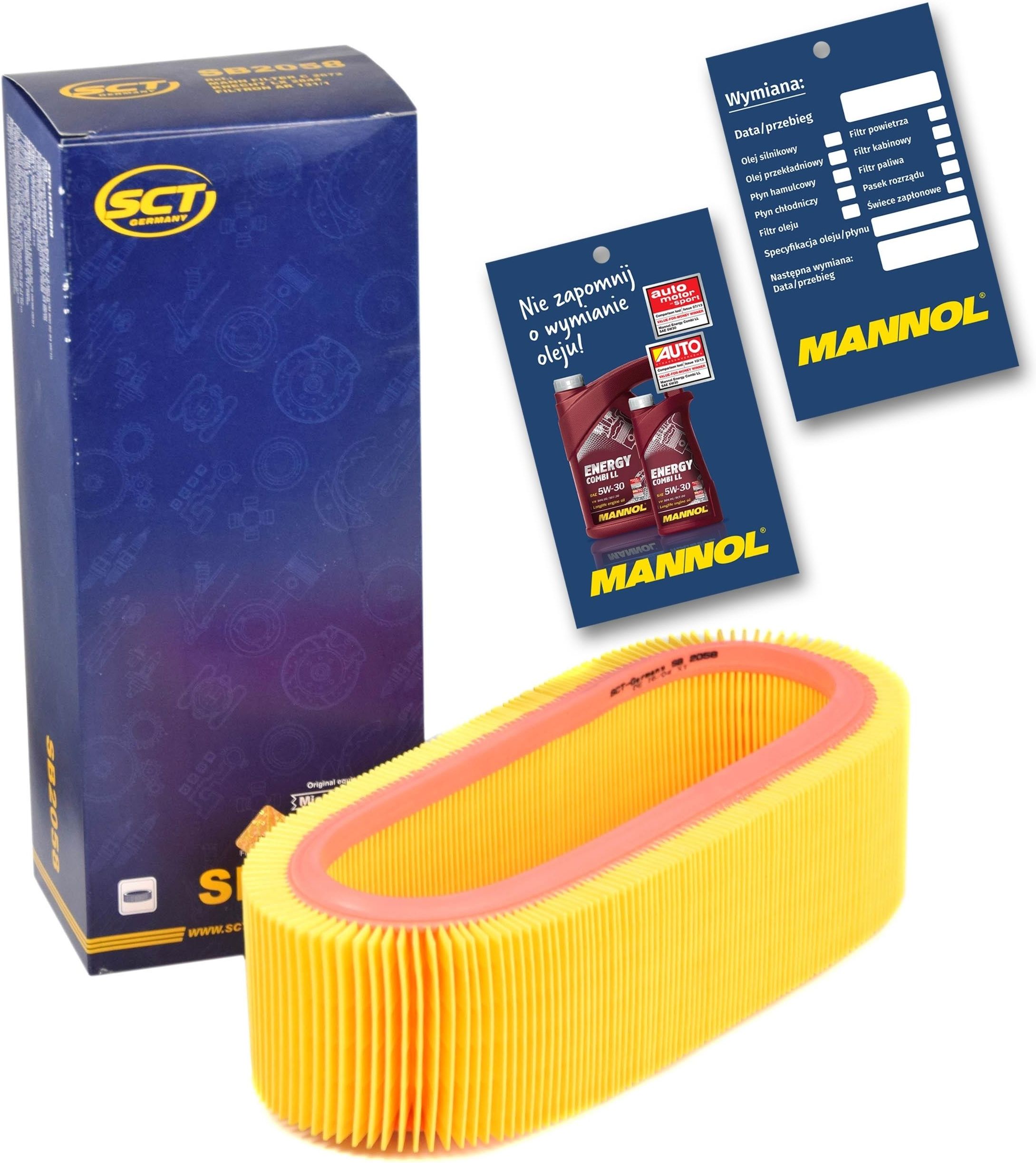 Sct Germany Filtr Powietrza Sct Sb2058 Dacia Sandero - opinie i ceny na ...