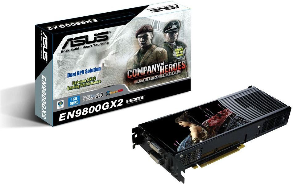 Asus GeForce 9800 GX2 1GB DDR3 2xDVI PCI-E (EN9800GX2/G/2DI/1G/A ...