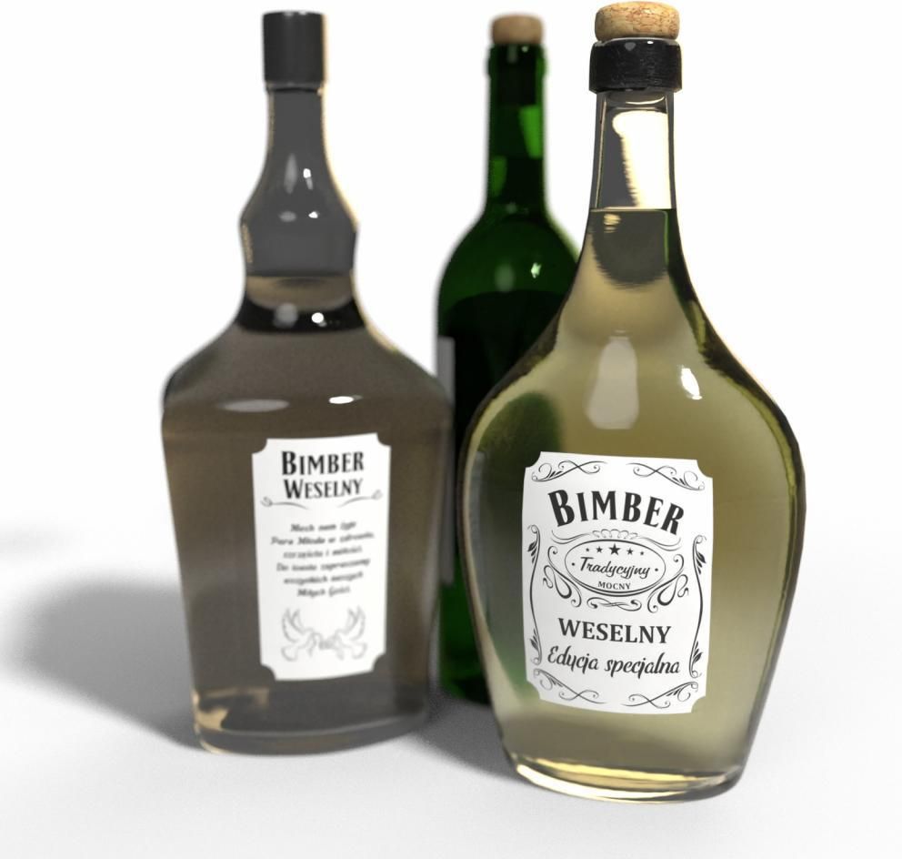Drukant Etykiety Naklejki Nalepki Na Butelki Bimber Weselny - Ceny i ...