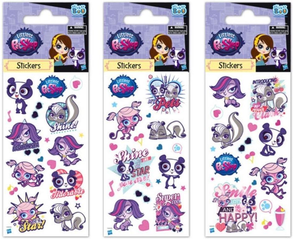 Sticker Boo Naklejki Silver Littlest Pet Shop - Ceny i opinie - Ceneo.pl