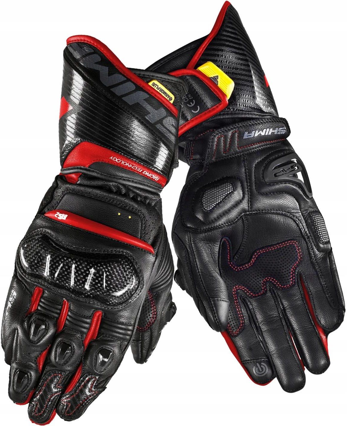 Rękawice motocyklowe Shima Rs-2 Red Xl - Opinie i ceny na Ceneo.pl