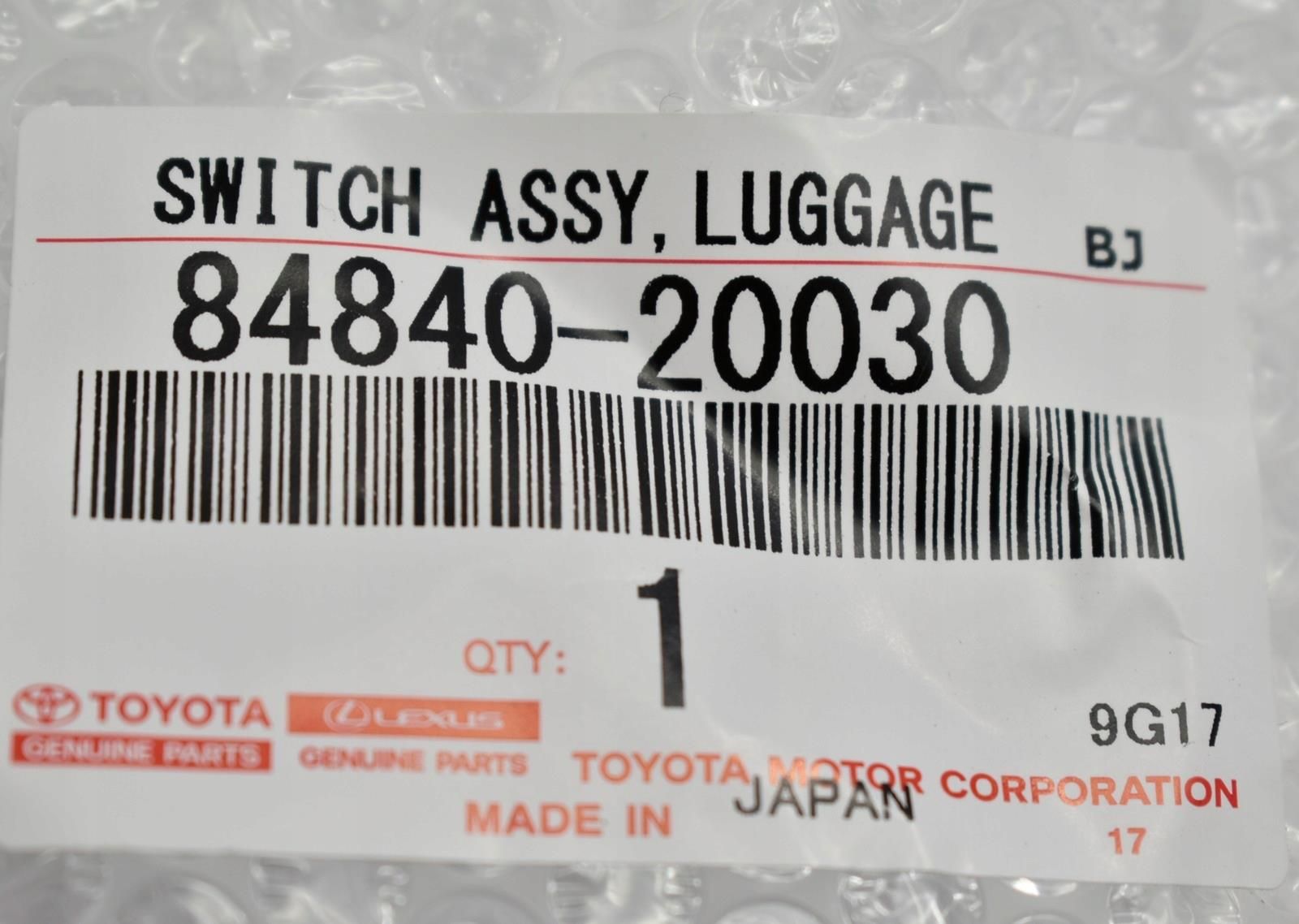 Klamka samochodowa Toyota Oe Oe Toyota Przycisk Mikrostyk Bagażnika ...