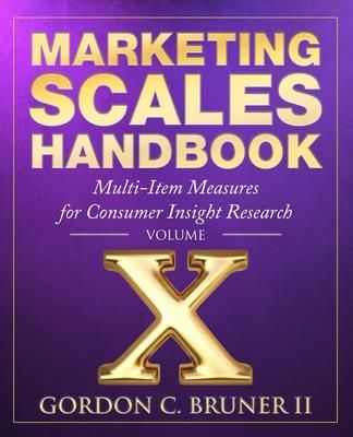 Marketing Scales Handbook (Bruner Gordon C. II) - Literatura ...