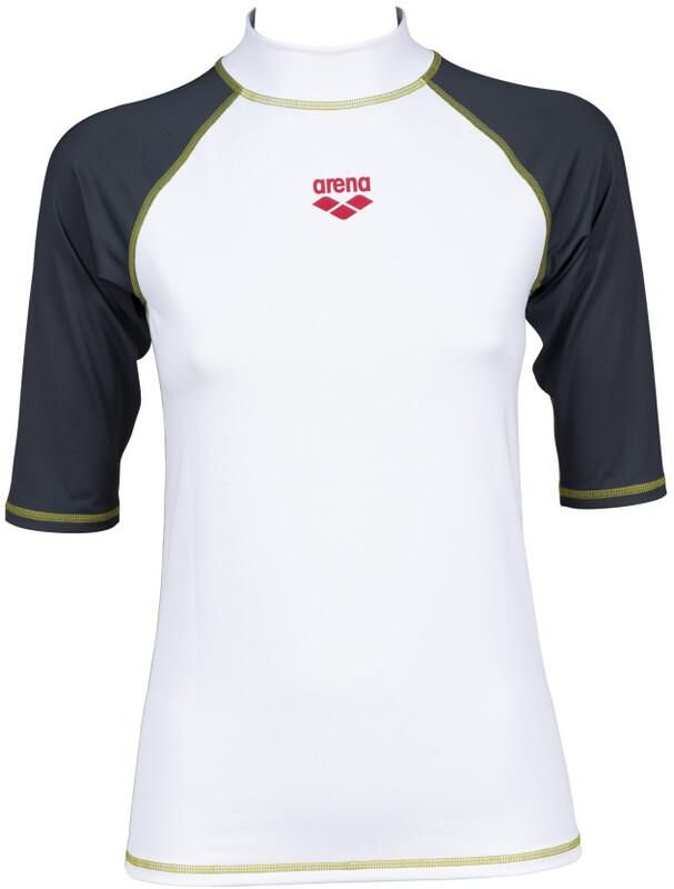 Arena Rash Ss Uv Vest Women Biały Szary - Ceny i opinie - Ceneo.pl