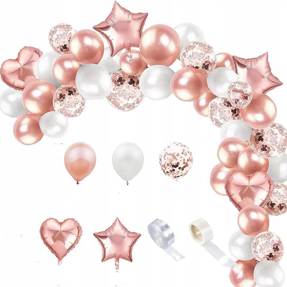 Inna Rose Gold Girlanda Balonowa Z Akcesoriami 98szt. - Ceny i opinie ...