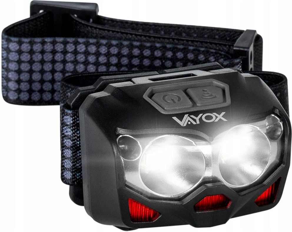 Latarka Vayox Latarka Czołowa Led Cob Xte Usb Ip65 Pro Va0078 10 - Ceny ...