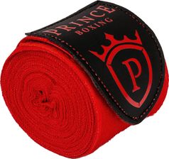 Prince Boxing Bandaże Bokserskie Czerwony 4m - Ceny i opinie - Ceneo.pl