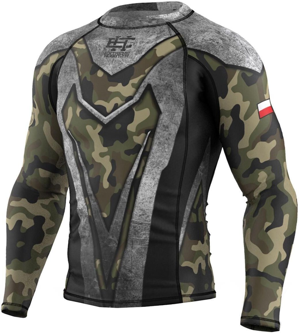 Extreme Hobby Męska Z Długim Rekawem Do Mma Military Brązowy Khaki ...