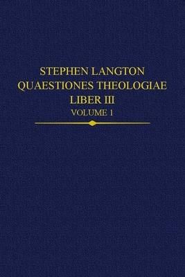 Stephen Langton, Quaestiones Theologiae (Bieniak Magdalena ...